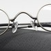 Antique Silver Small Style Round Spectacles by Beuren 32mm - the ...