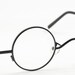 NHS Style Small Round Vintage Spectacles in A Matt Black Finish by ...