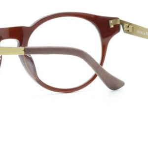 Round Vintage Style Hand Made Italian Glasses by PRIDE Eyewear in A ...