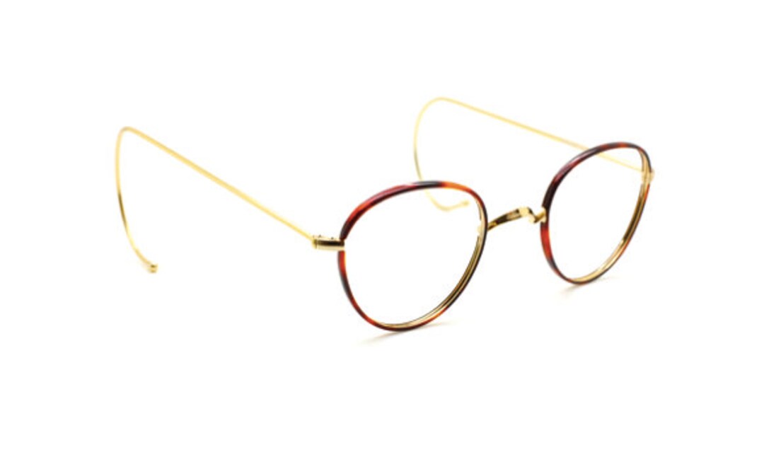 Panto NHS Style Spectacles by Beuren With Saddle Bridge and Chestnut ...