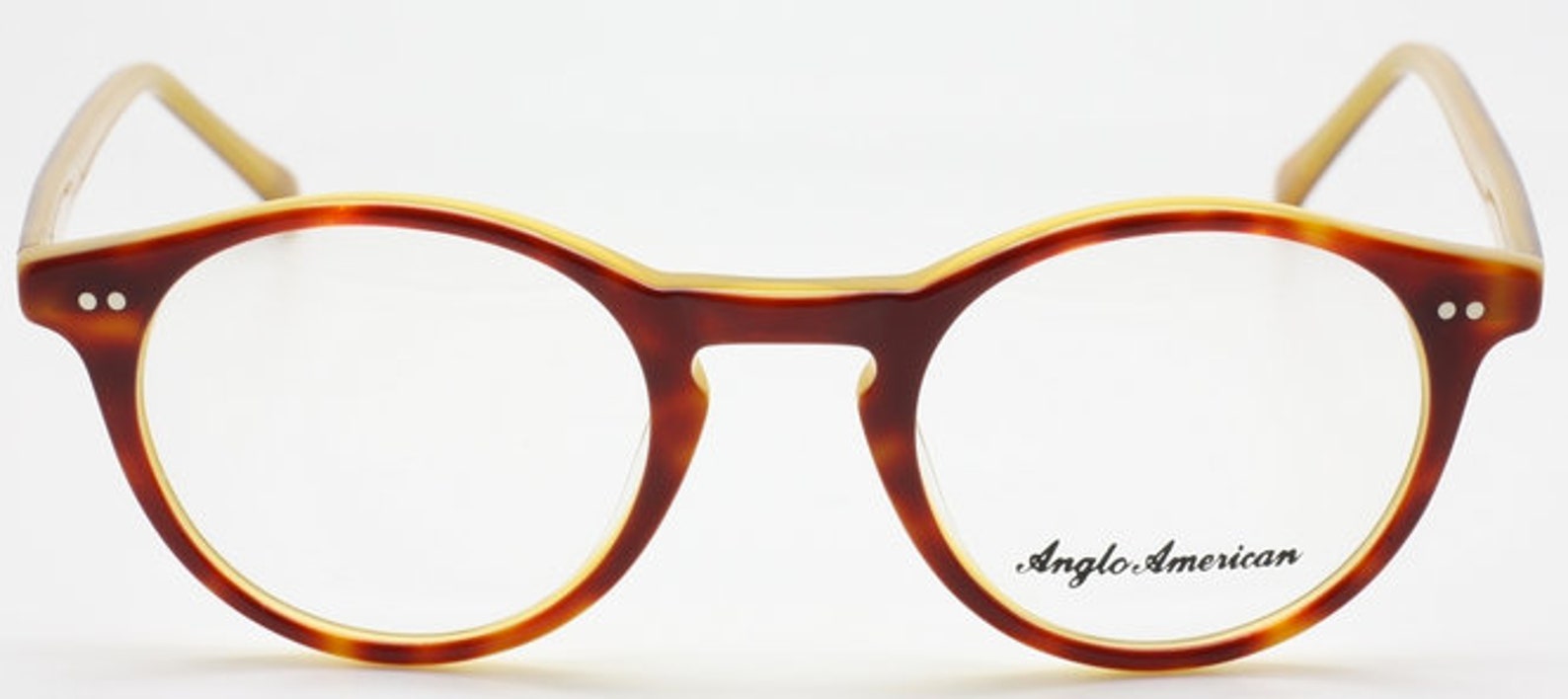 Vintage Style Anglo American 406 Panto Shaped Glasses Frames in ...