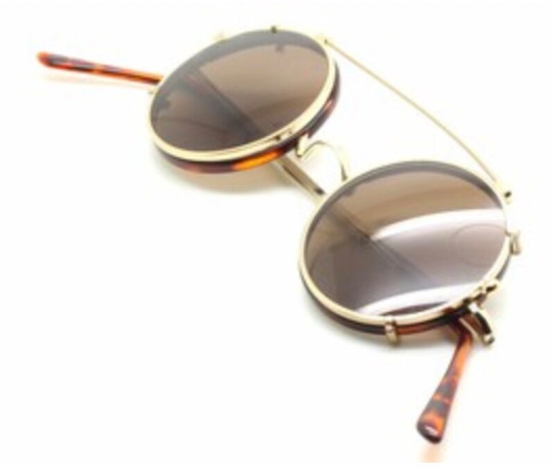 True Round NHS Style Spectacles With Matching Sun Clip by | Etsy