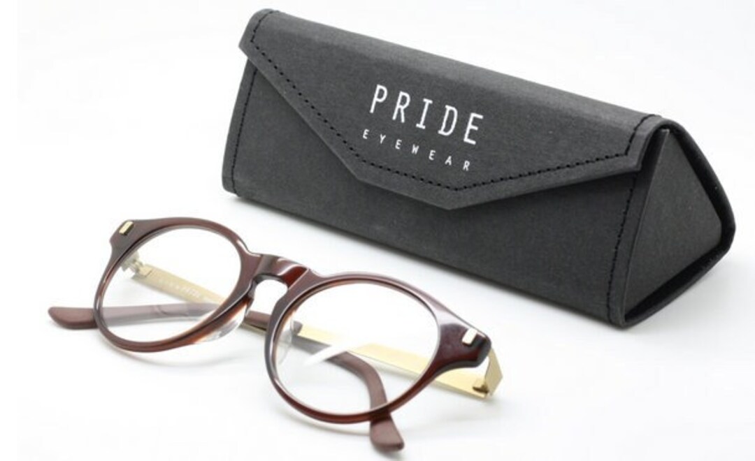 Round Vintage Style Hand Made Italian Glasses by PRIDE Eyewear in A ...
