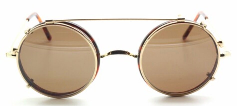 True Round NHS Style Spectacles With Matching Sun Clip by | Etsy