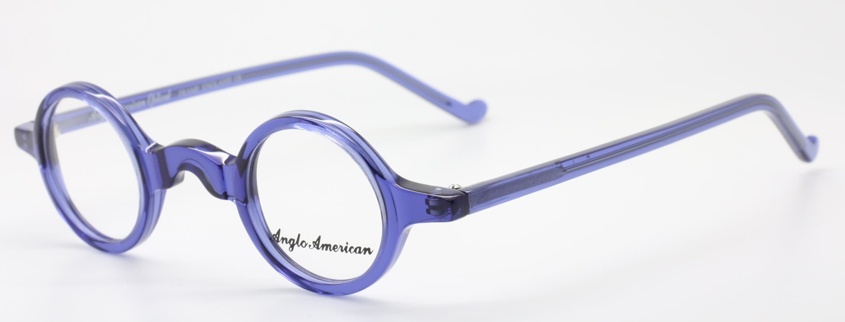 Anglo American Groucho True Round Small Lens Glasses in | Etsy