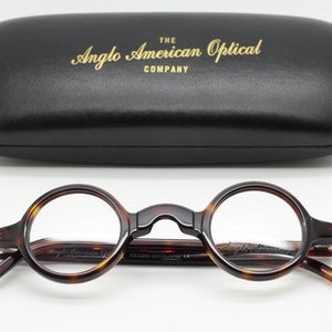 Anglo American Groucho True Round Small Lens Glasses in - Etsy