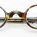 Anglo American Groucho True Round Small Lens Glasses in Green - Etsy