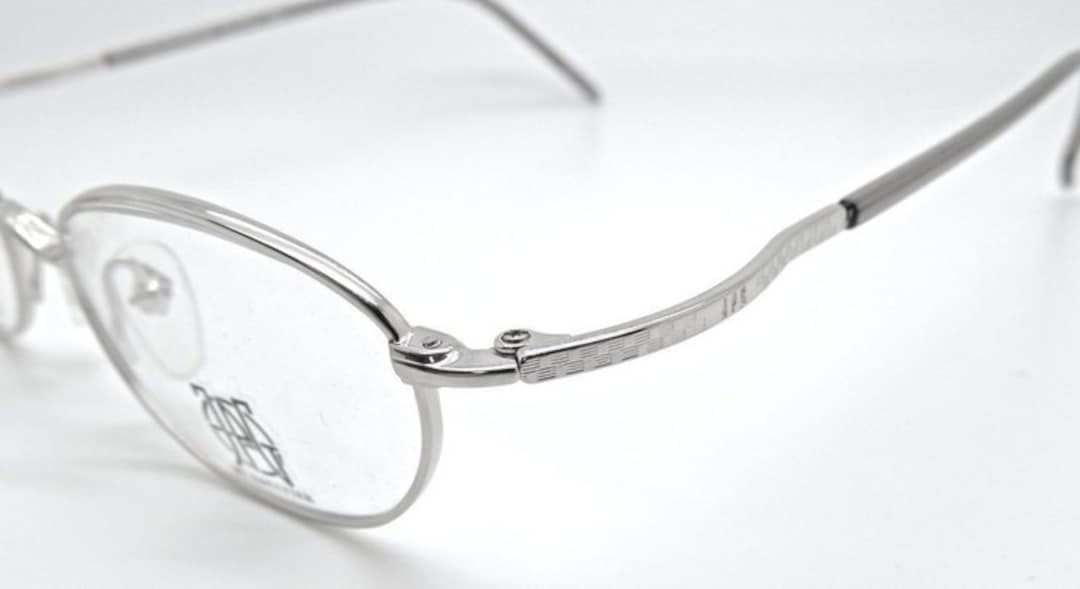Jean Paul Gaultier 0010 Titanium Designer Oval Shaped Frames With Bowed ...