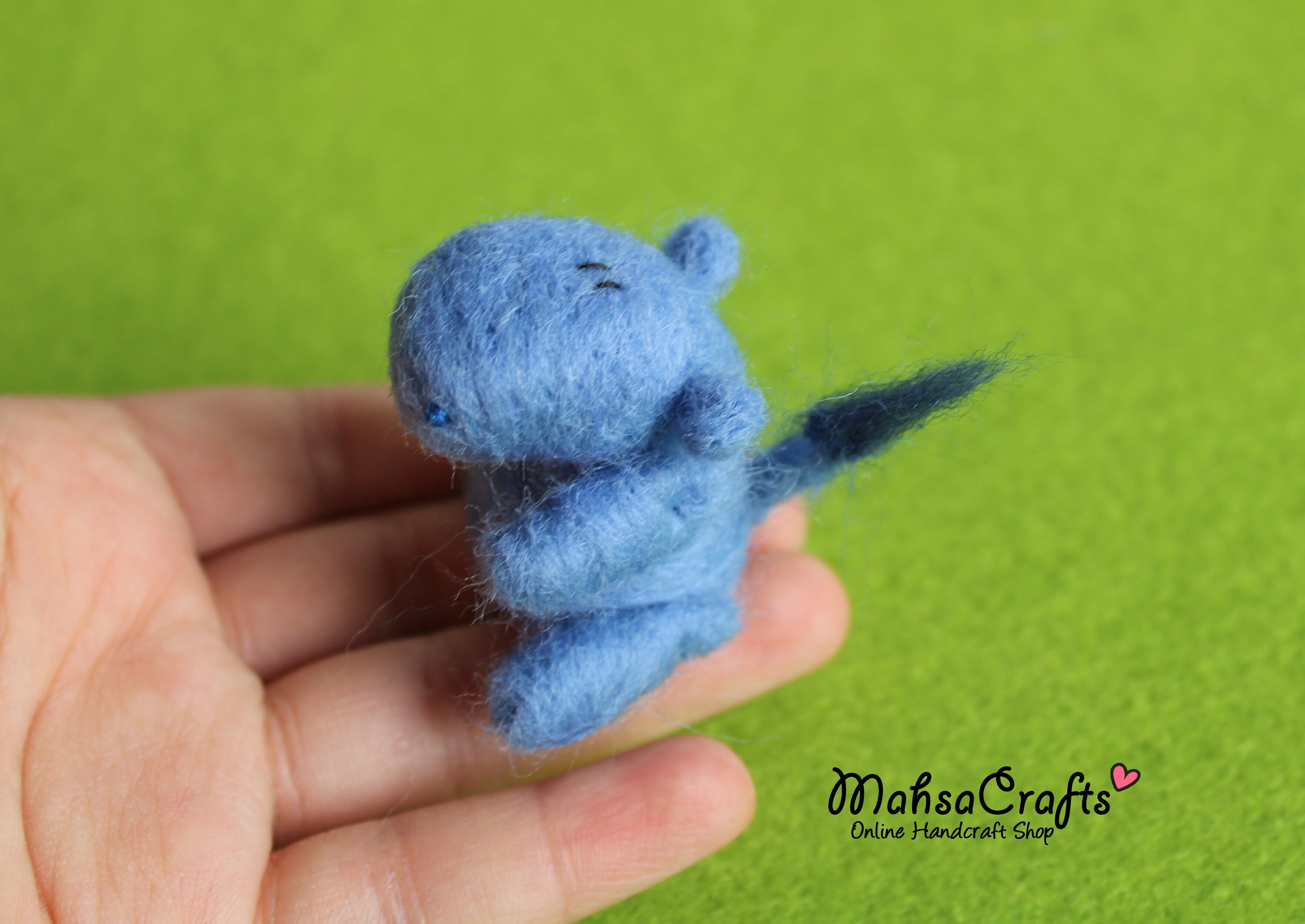 Felt Animals, Jungle Animals, Animal Figurine, Dollhouse Miniatures ...