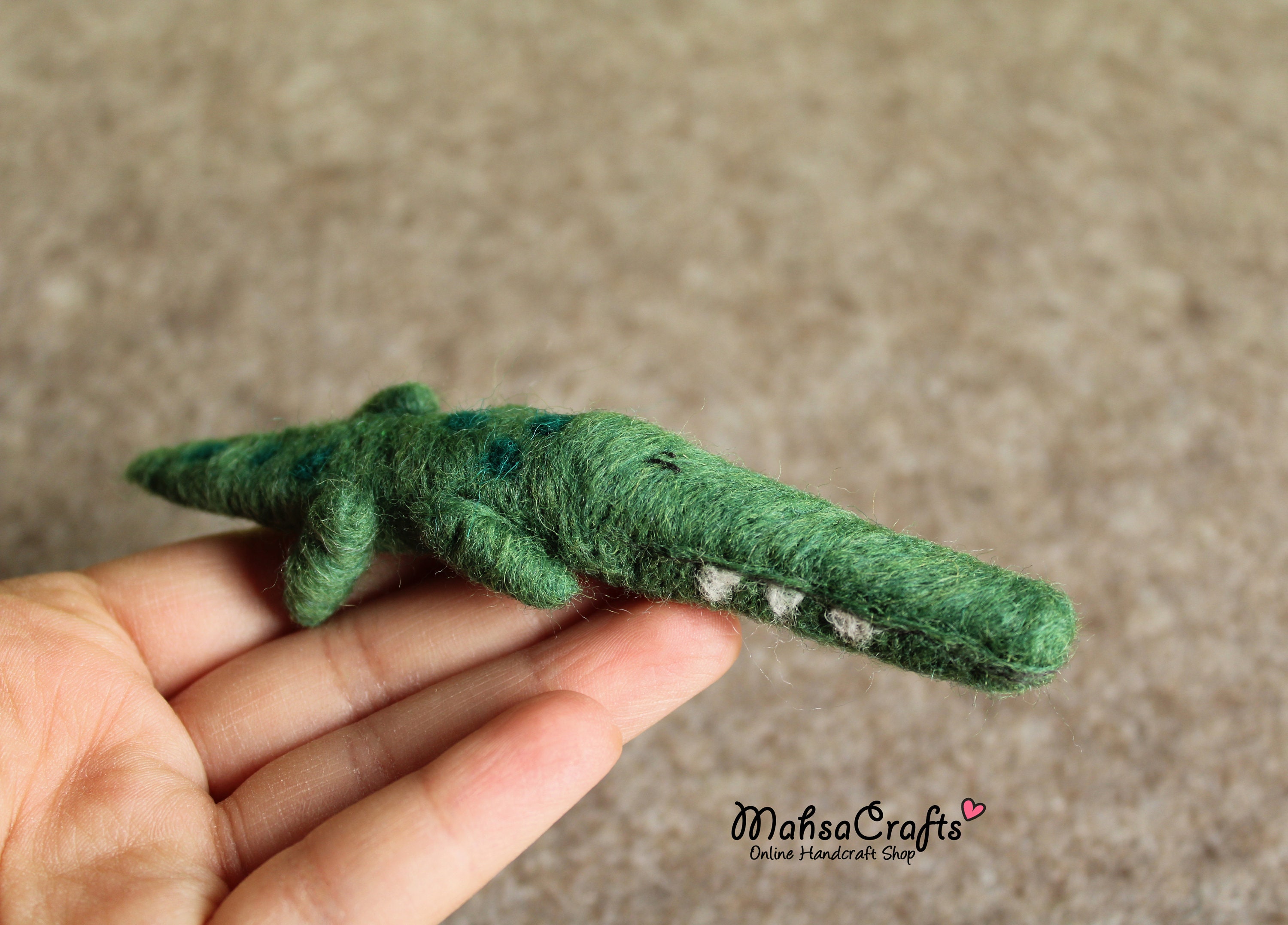 Felt Animals, Jungle Animals, Animal Figurine, Dollhouse Miniatures ...