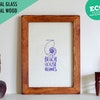 A2 Picture Frame Rustic Royal Blue Photo Frame Blue Frame Vintage Blue ...