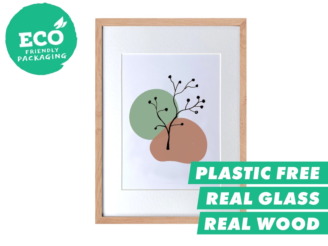 Solid Oak A2 Frame Thin Wooden Frame A2 Frame Handmade Photo Frame A2 ...