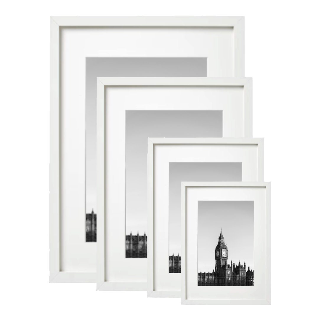 White Photo Frame | Wood Picture Frame | White Picture Frame | Photo ...
