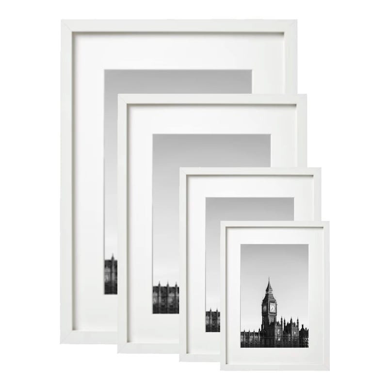 White Picture Frames - Etsy