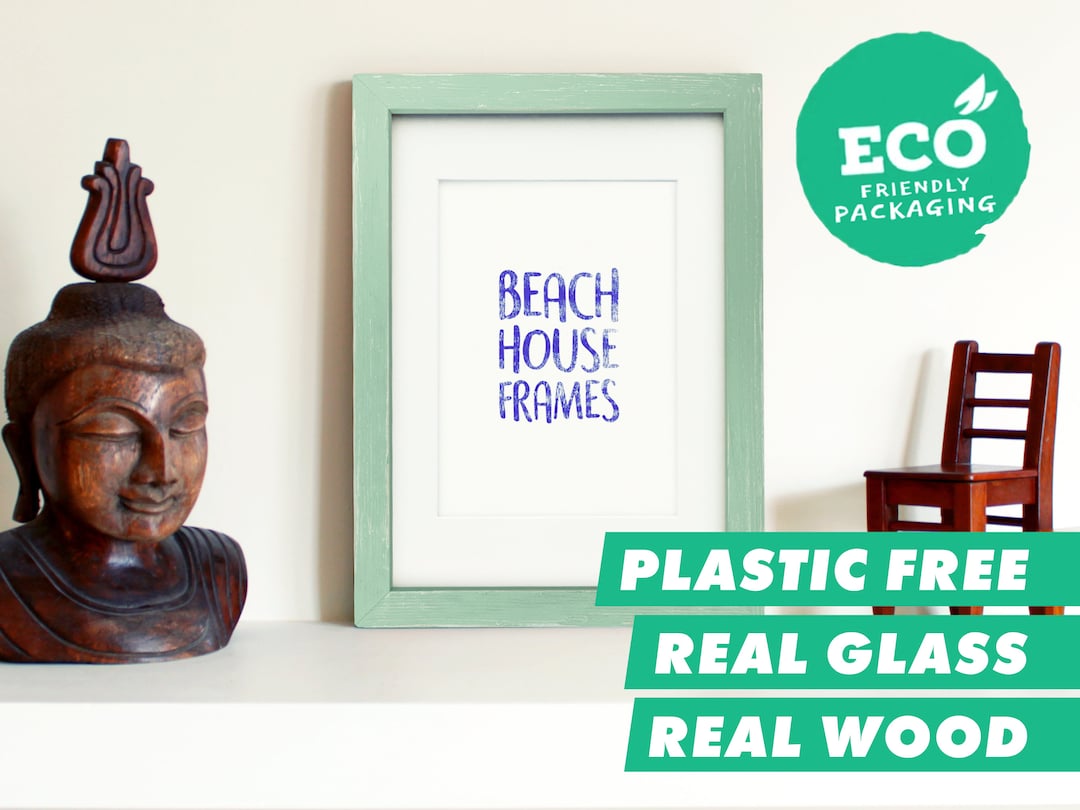 A3 Picture Frame Sage Green Rustic Frame Picture Frame Green Photo ...