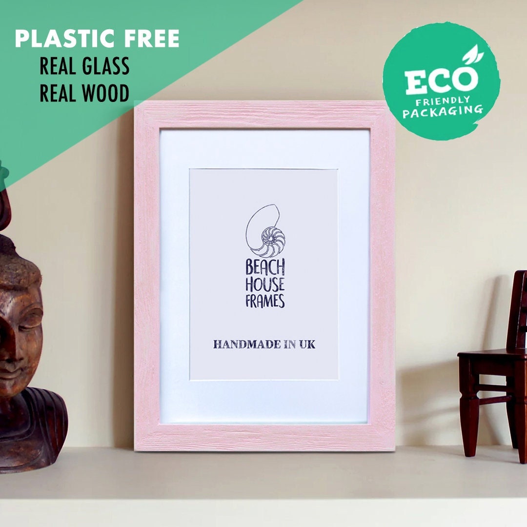 Pink Picture Frame A2, A3, A4, A5, 5x5, 6x6, 5x7, 6x8, 8x10, 11x14 ...