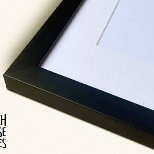 Black Picture Frame Black Photo Frame A3, A4, A5, 5X7, 6X8 ,8X10, 11X14 Wall Decor Family ...