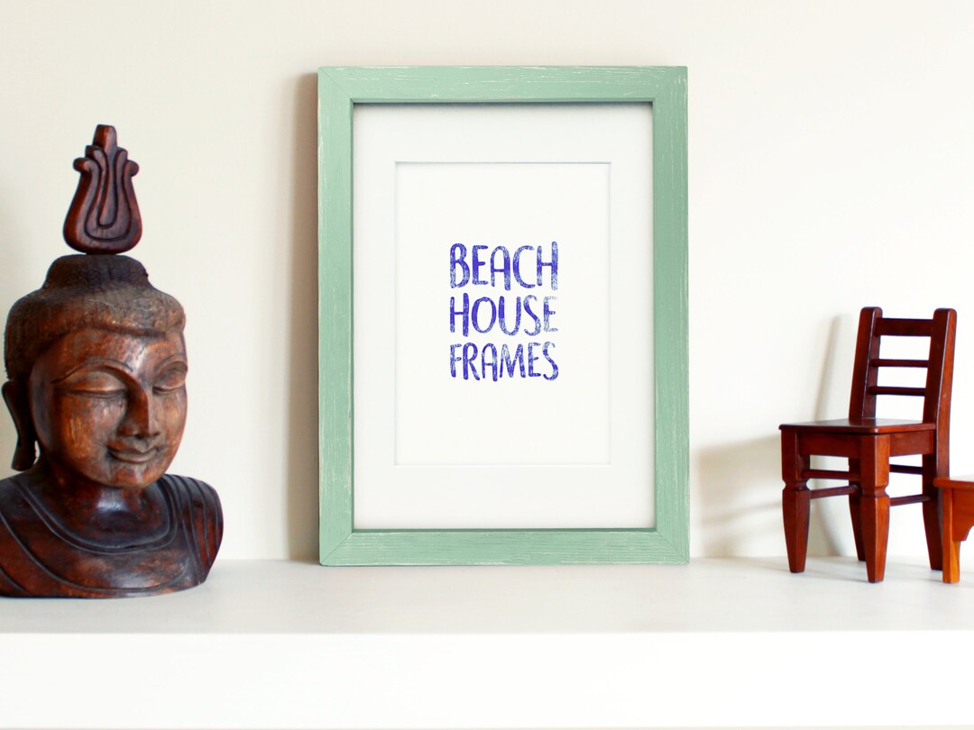 Sage Green Rustic Picture Frame A2, A3, A4, A5, 5x5, 6x6, 5x7, 6x8 ...