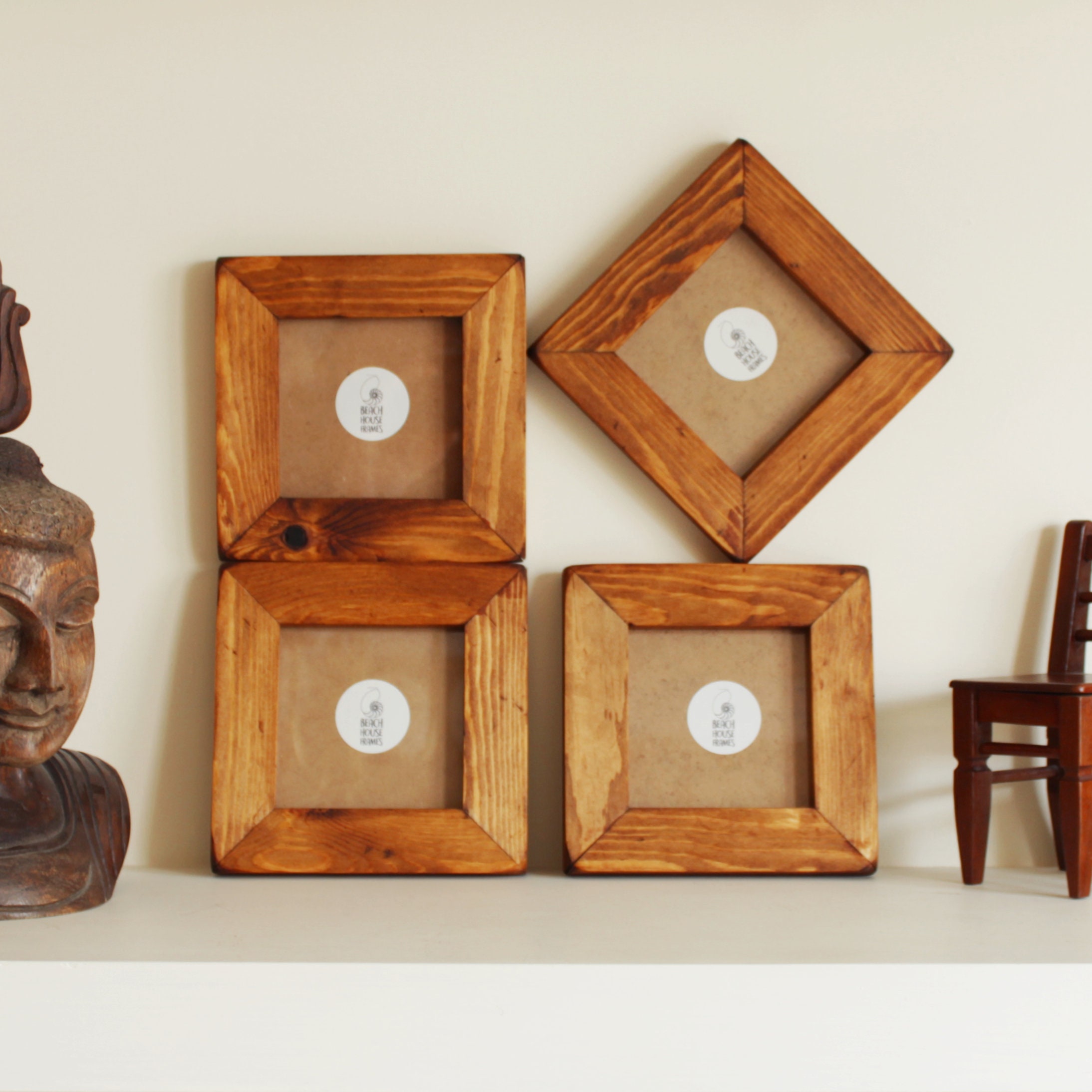 5x5 Handmade Rustic Picture Frame Antique Photo Vintage - Etsy UK