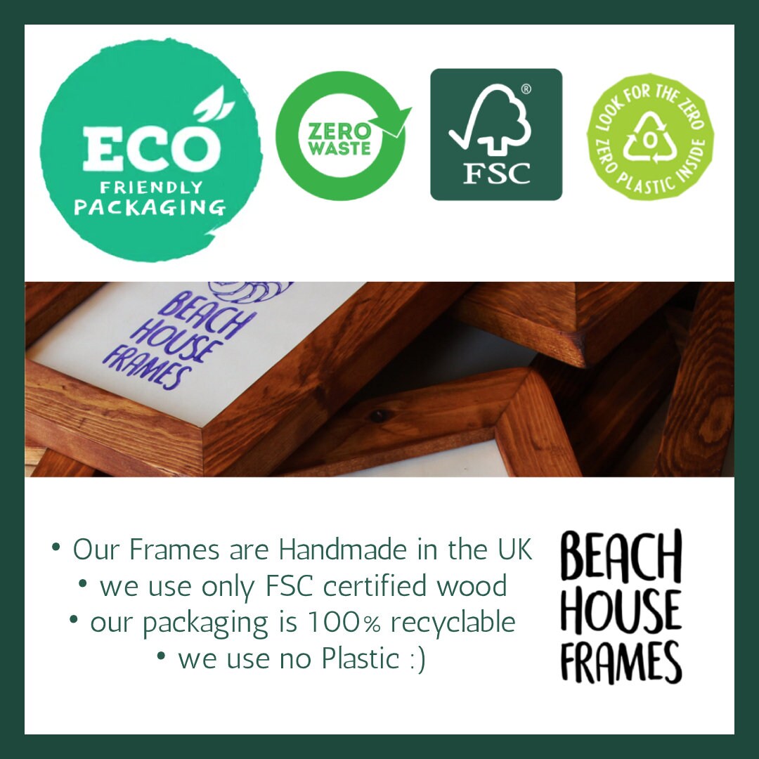 A4 Picture Frames Set of 2 A4 Frames Set of 2 A4 Wooden Frames - Etsy