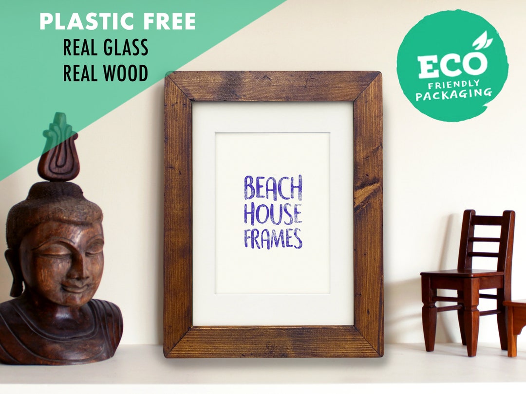 5x5 Rustic Picture Frame Rustic Wood Photo Frame Wooden Frame Small ...