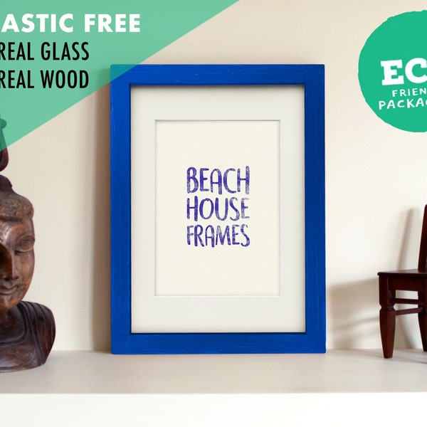 Royal Blue Picture Frames - Etsy