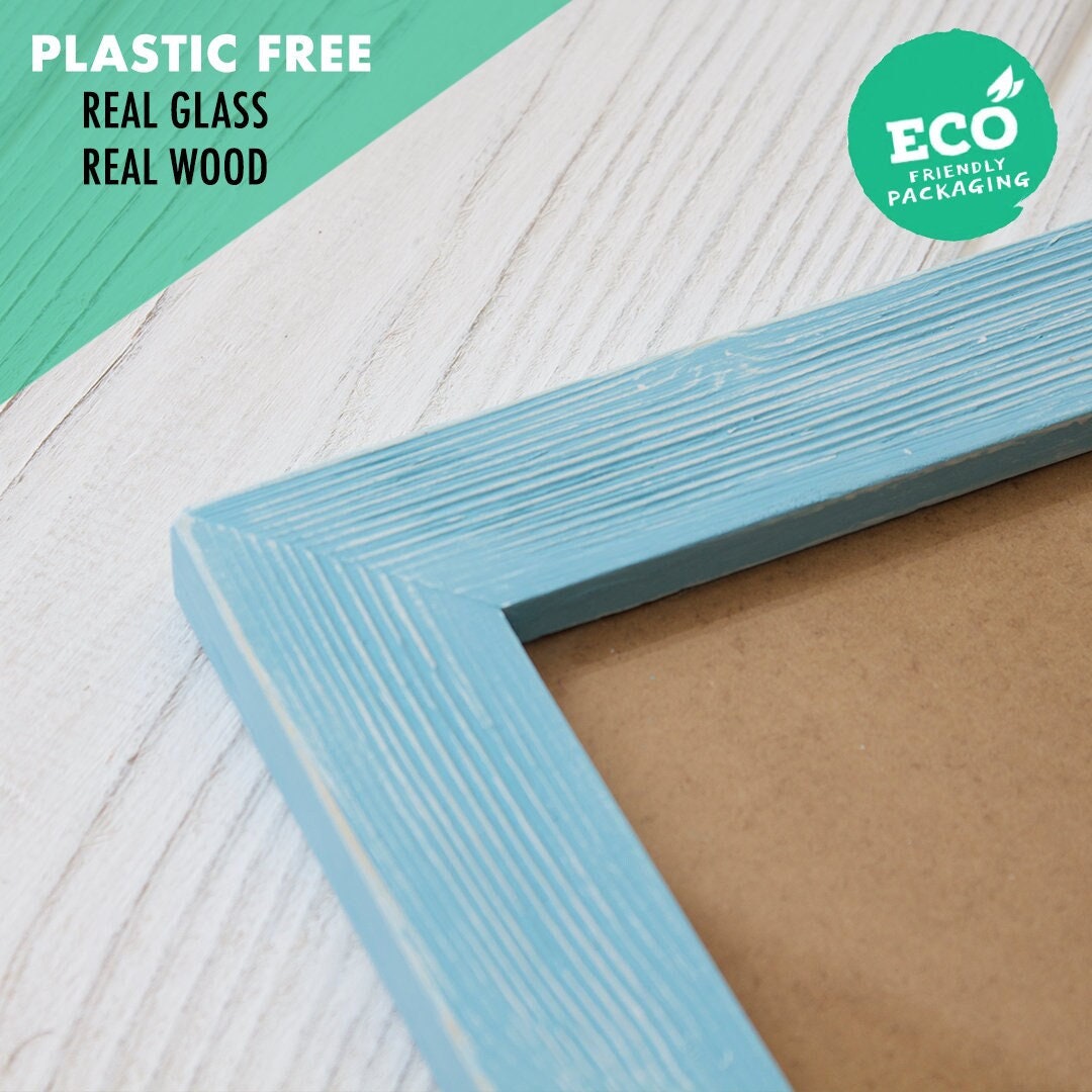 Blue Picture Frames | Photo Frame | A2, A3, A4, A5, 5X5, 5X7, 6X6, 6X8 ...