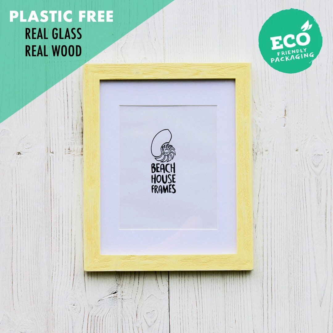 Yellow Picture Frame A2 A3 A4 A5 5x5 6x6 5x7 6x8 8x10 | Etsy UK