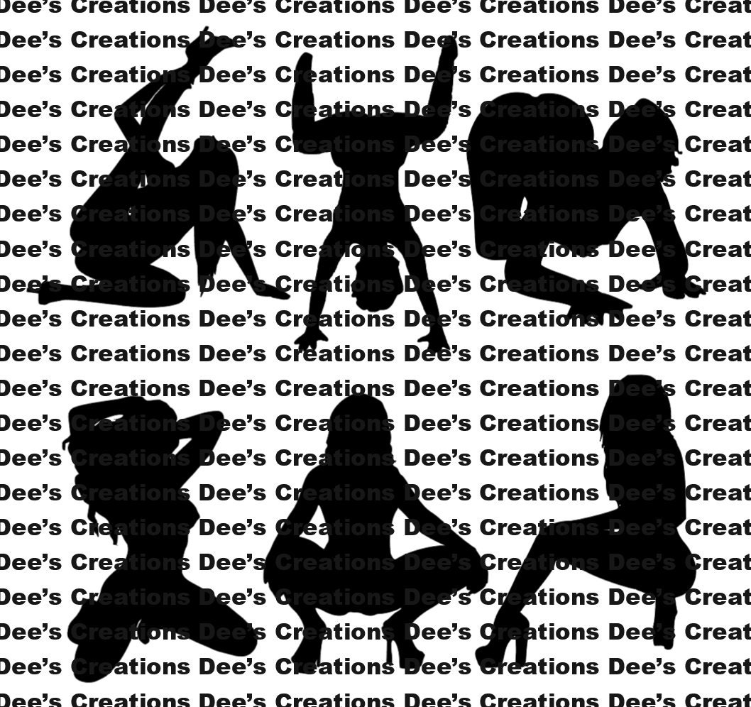 Twerk Girls Decal File| Stripper Decal File - Etsy