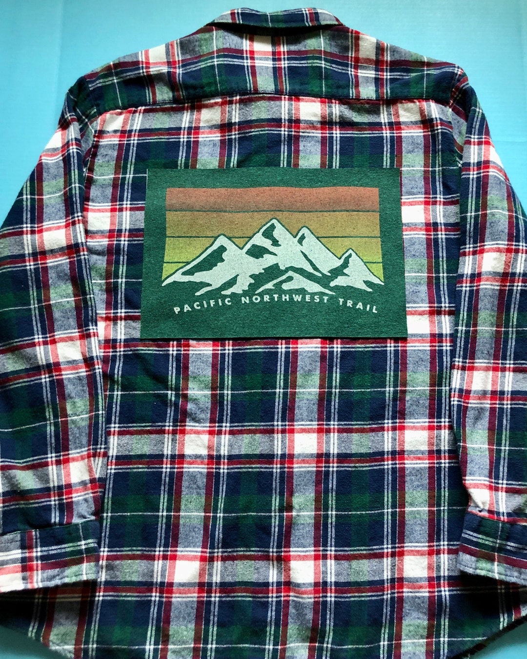 Custom Made Upcycled Pacific Northwest Trail PNW Oregon Washington ...