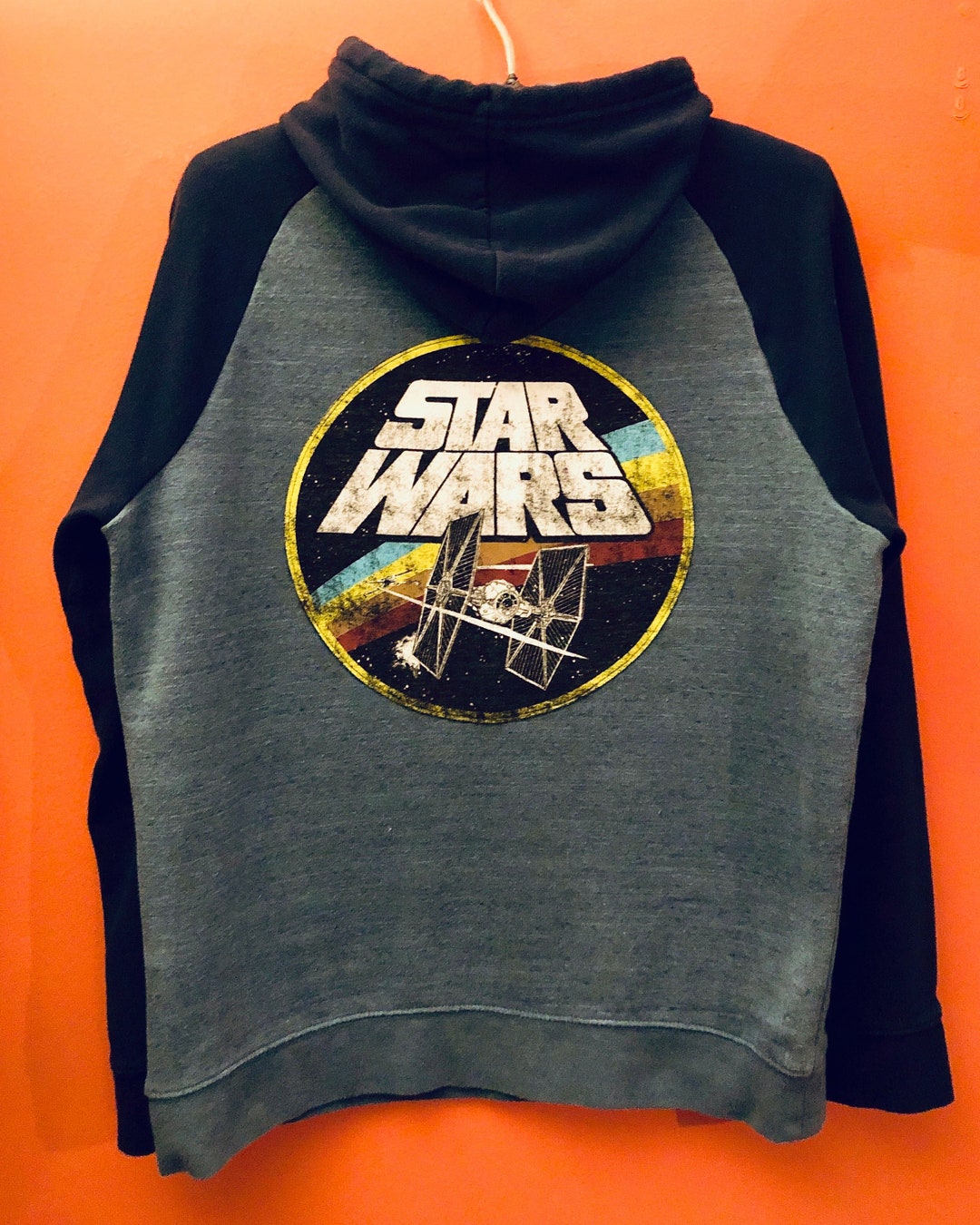 Star Wars TIE Fighter Darth Vader Dark Side Pullover Hoodie - Etsy