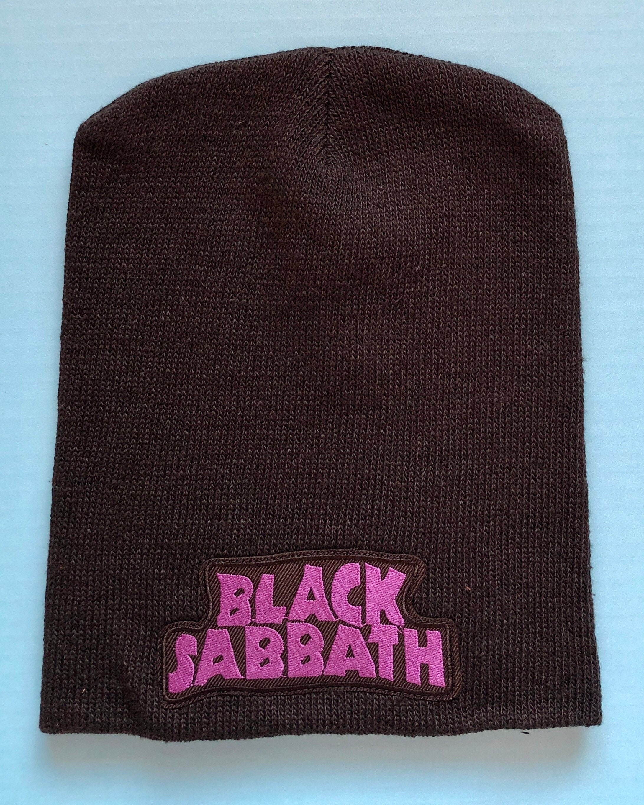 Black Sabbath Rock and Roll Heavy Metal 70s Stocking Hat Skull Cap ...