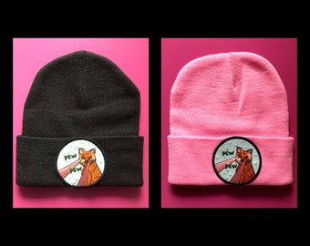 Cat Stocking Hat | Etsy