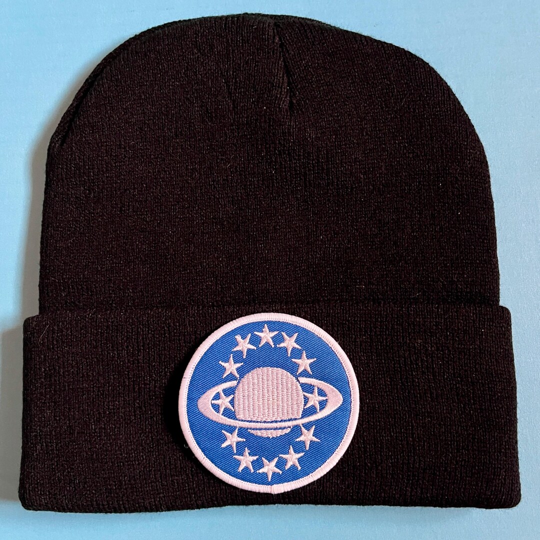 Outer Space Saturn Planet Solar System Stars Stocking Hat Skull Cap ...