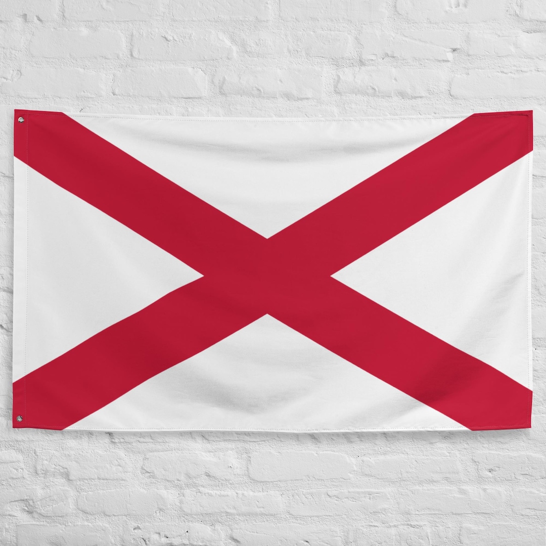 Large St Patrick's Cross Saltire Irish Wall Hanging Flag - Etsy UK