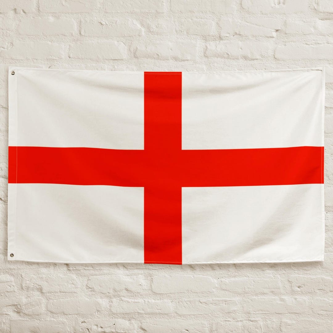 Large St George English Flag - Etsy