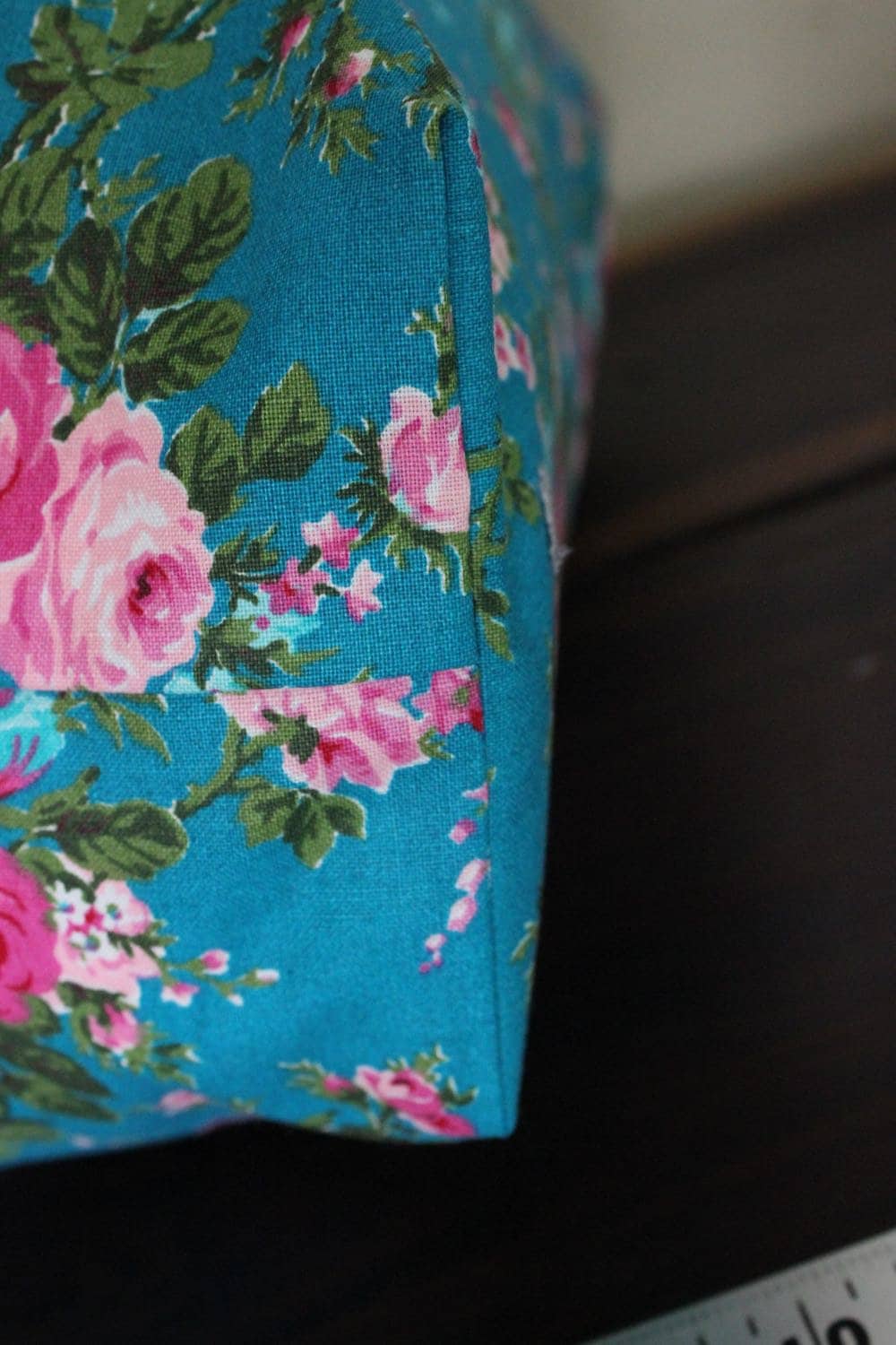 Market Bag: Pink Roses - Etsy