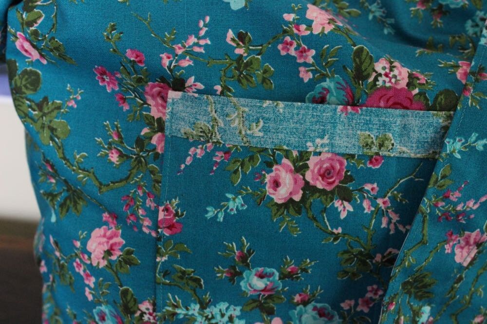 Market Bag: Pink Roses - Etsy