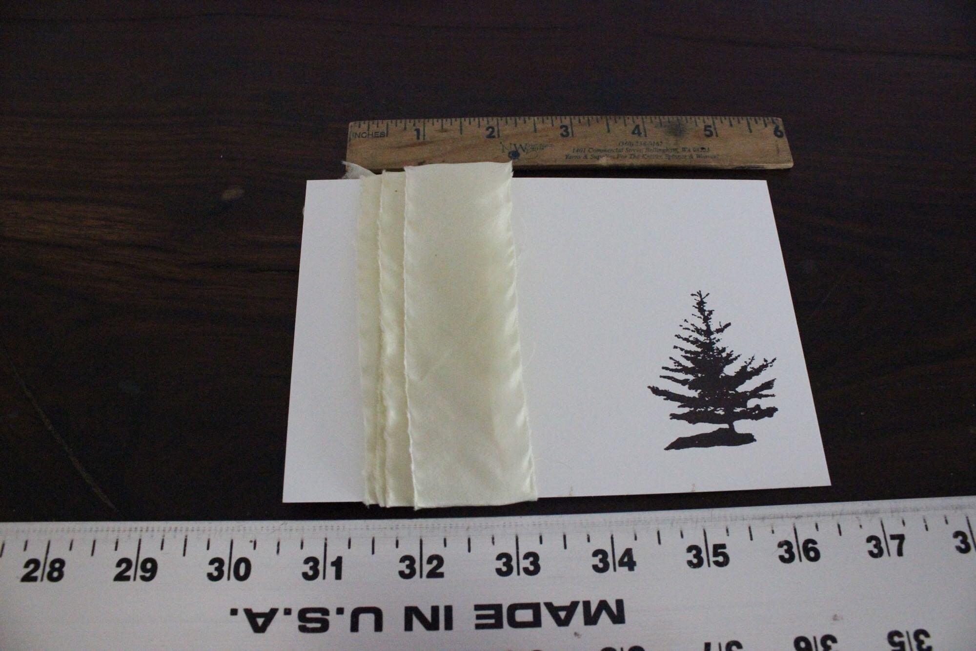 Weld Hand Dyed and Torn Silk Ribbon 1 X 108 - Etsy