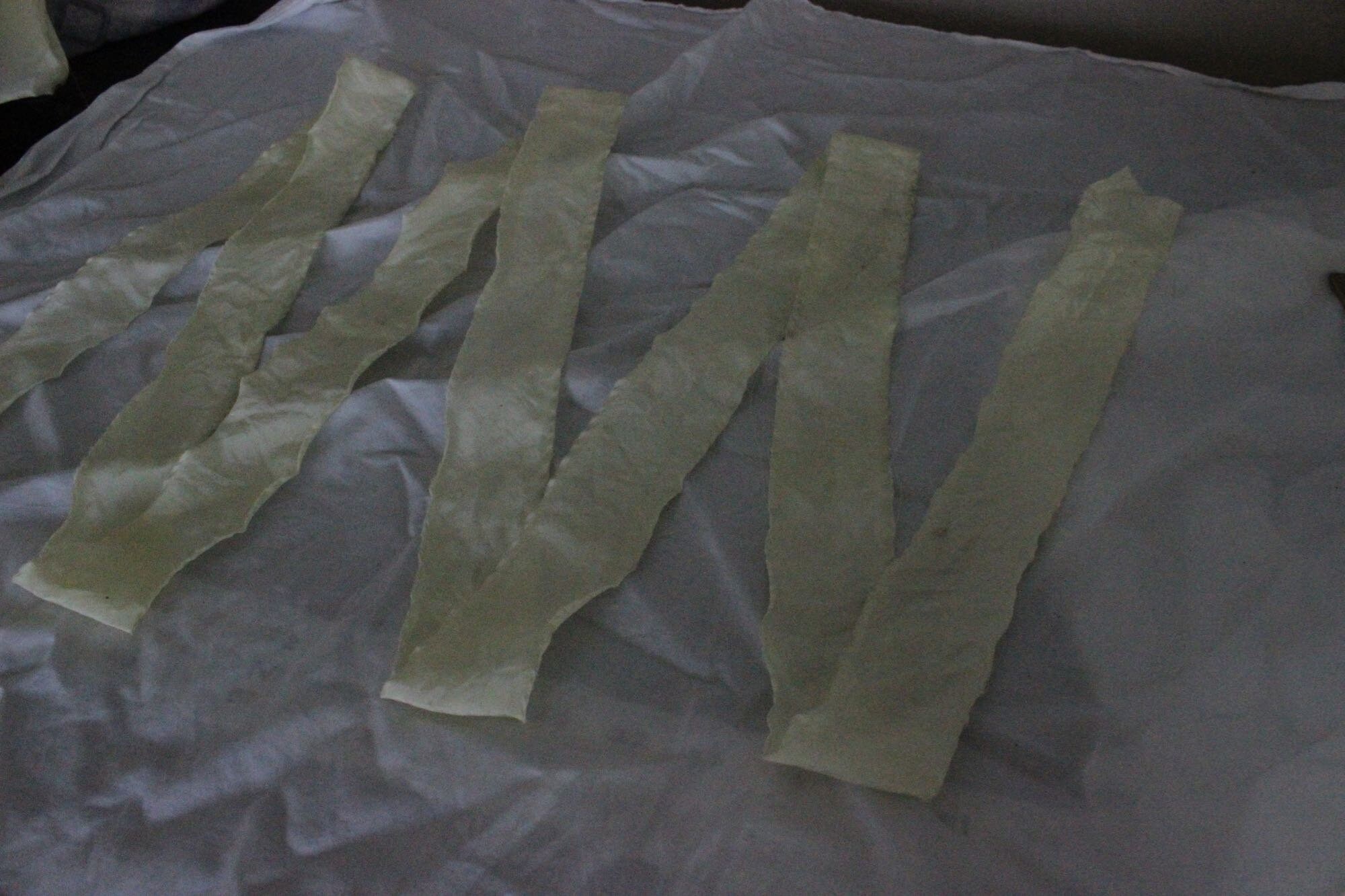 Weld Hand Dyed and Torn Silk Ribbon 1 X 108 - Etsy