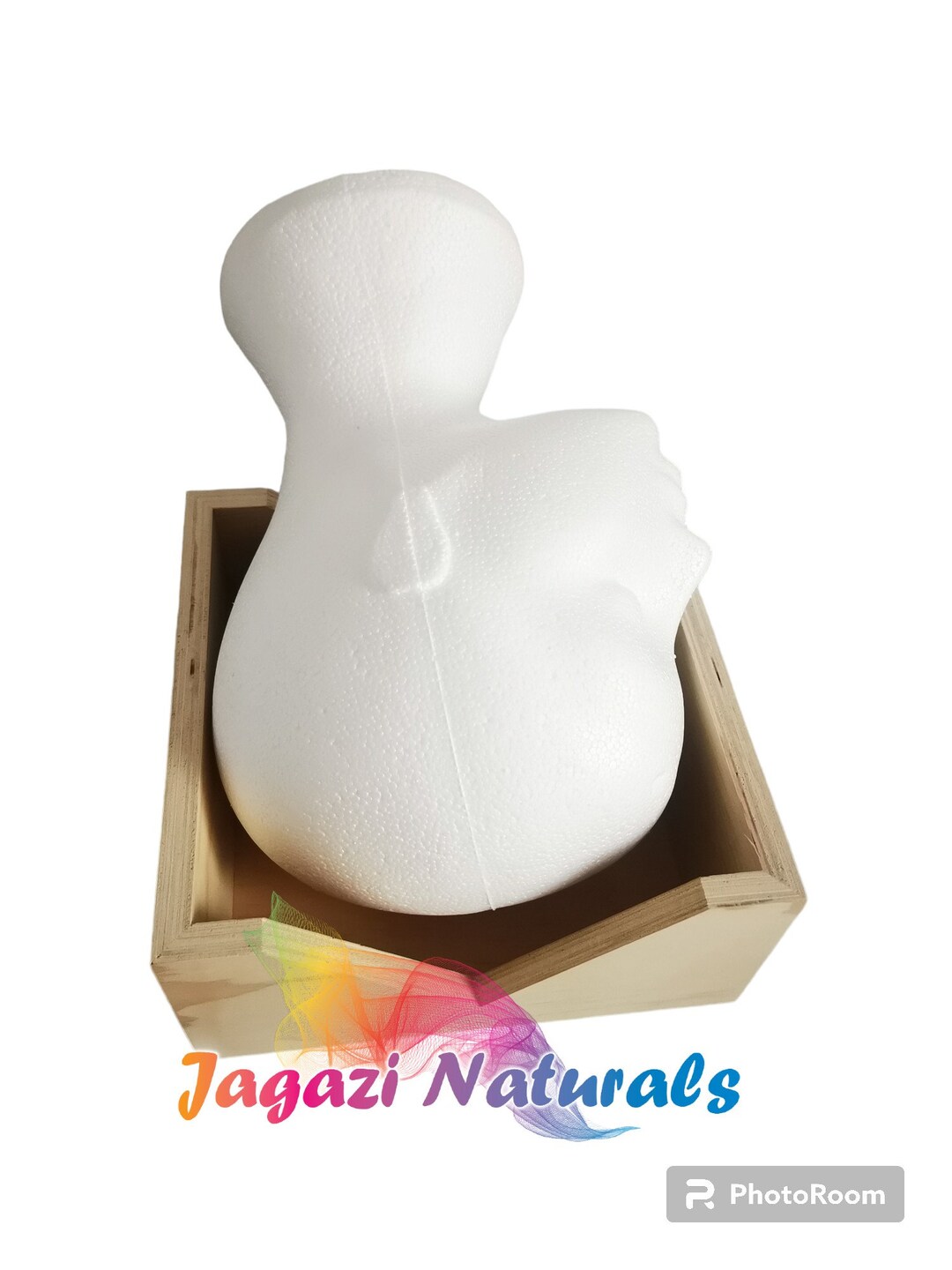 Cradle ONLY. Combined U and V Shape: Sturdy Wig Head Cradle. Canvas Wig ...