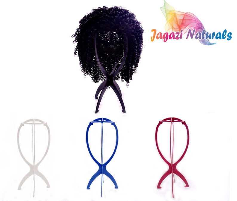 1 Foldable Wig Display Stand Mannequin Dummy Head Hat Holder, Stable - Etsy