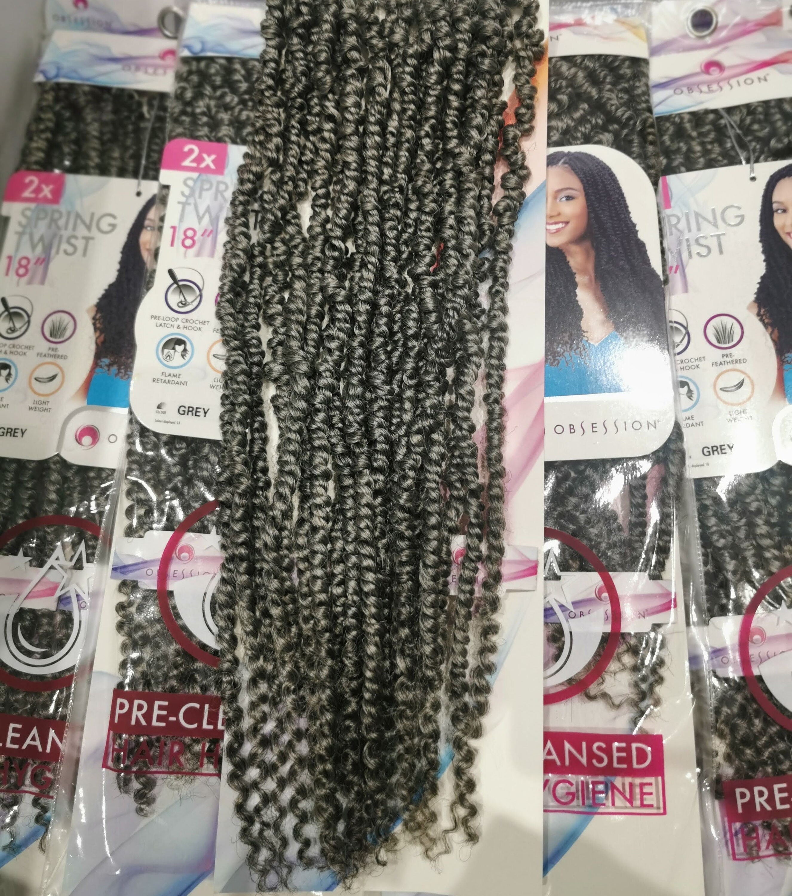 Lovely Grey Trendy Spring Twist. Crochet or Otherwise. Looks Like ...