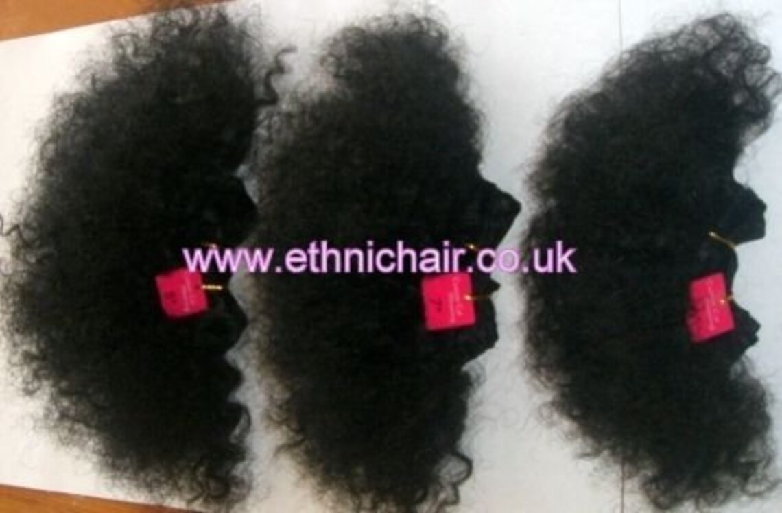 Super Soft 100% Human Hair Afro Weave. Premium Afro Hair Extension - Etsy