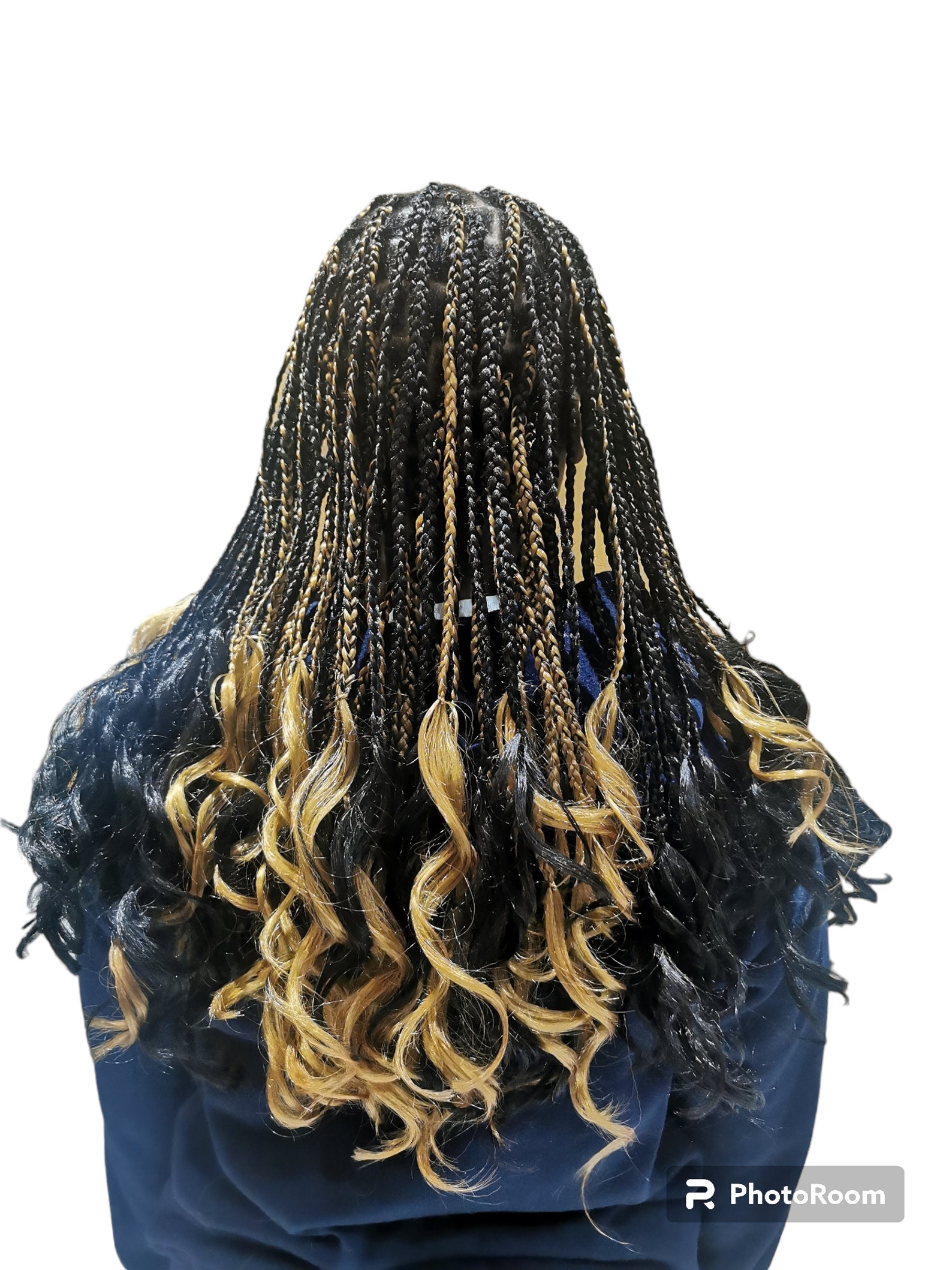 French Curl, Spanish Braids. Spiral Wavy Curls for Braiding Hair ...
