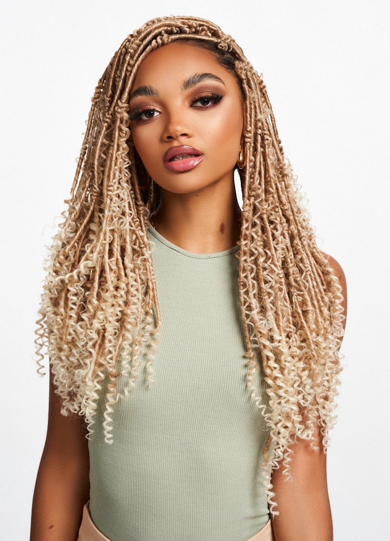 Urban River Locs. Mixed Dreadlock, Spring and Butterfly Faux Locks - Etsy