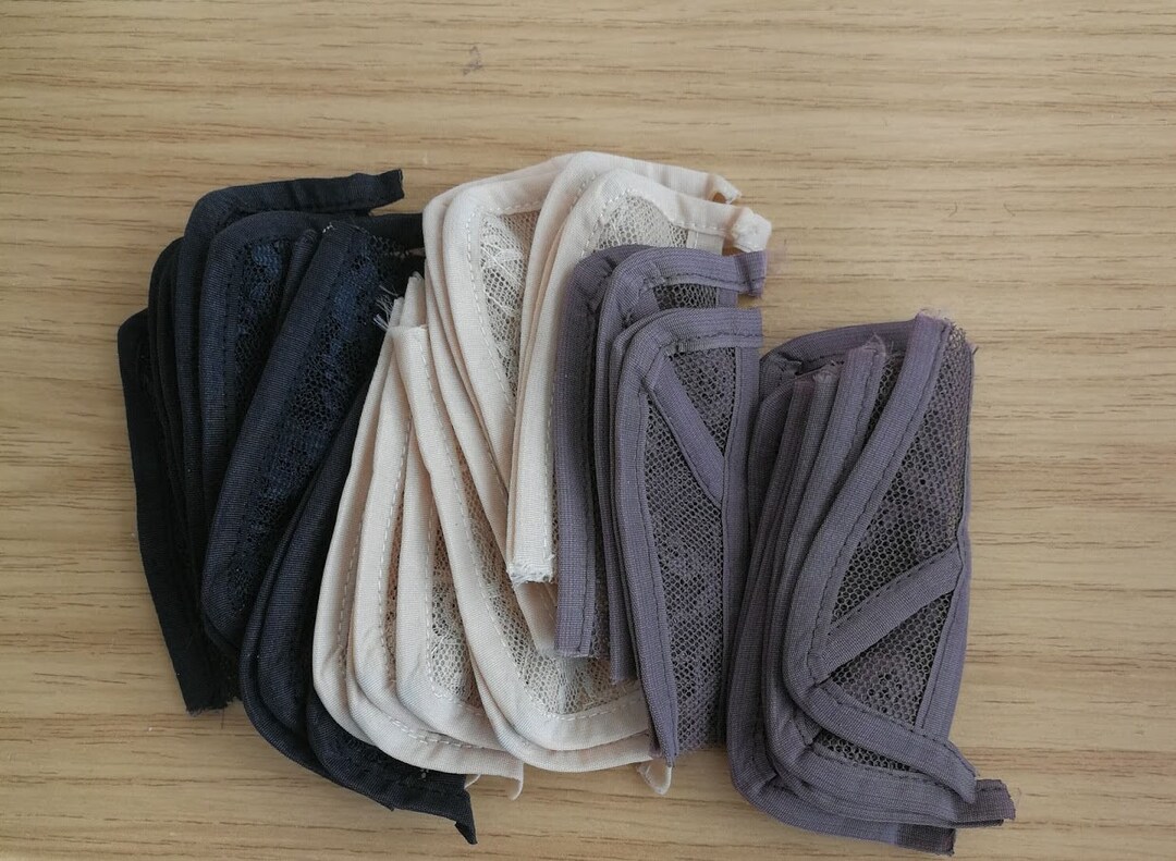 A Set of 2 Wig Handles for Wig Cap. Ear Flaps, Ear Tabs, Wig Springs ...