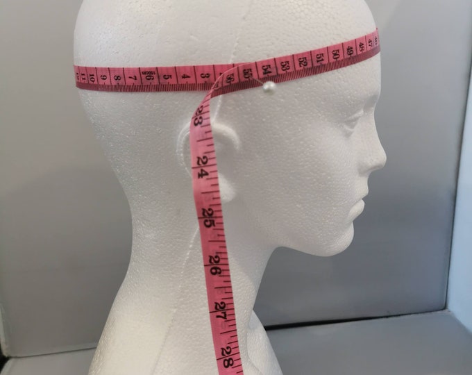 Model. Poly Head. Styrofoam Mannequin Head Display Stand. Hat, Glasses ...