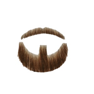 1 Realistic Looking Goatee, Men's Beard. Lace. Hand-made Facial Hair ...