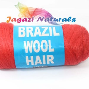 Various Colours: Brazilian Wool Hair, Faux Locks, Braids, Twists ...